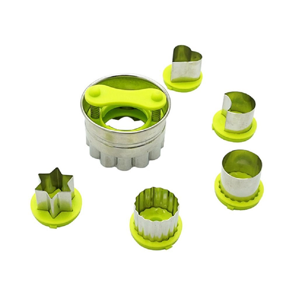 UpGoo Vegetable Cutters Shapes Set (8 Piece) - Cookie Cutters Mold ...