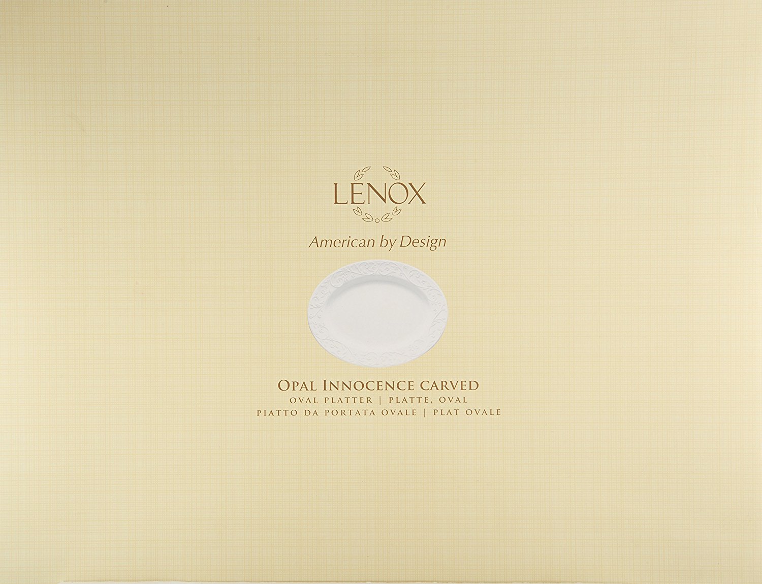 Lenox Opal Innocence Carved 13-Inch Rectangular Baker N8 free image ...