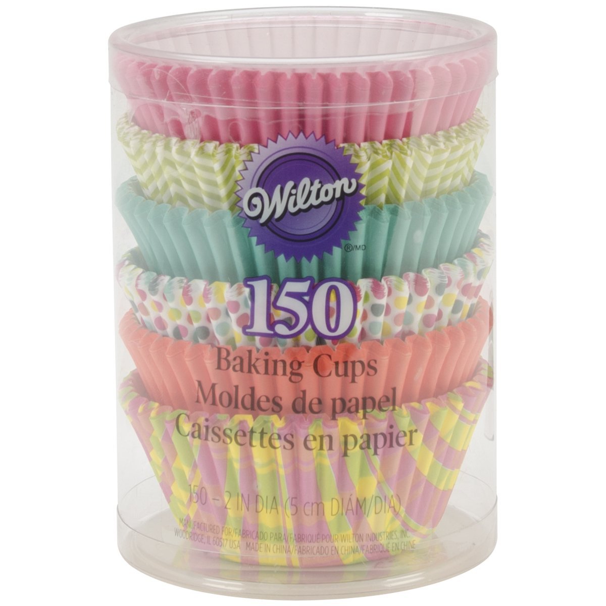Wilton Assorted Spring Theme Baking Cups, 150-Pack free image download