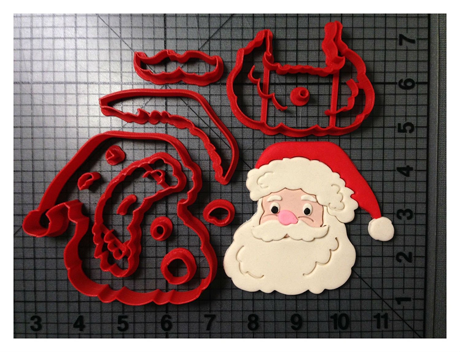 Santa Claus Cookie Cutter Set Top Selling Item (4 inch) free image download