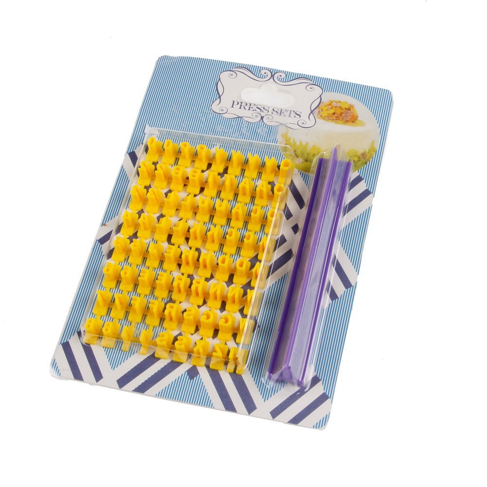 Delight eShop Alphabet Letter Number Fondant Cake Biscuit Cookie Cutter ...