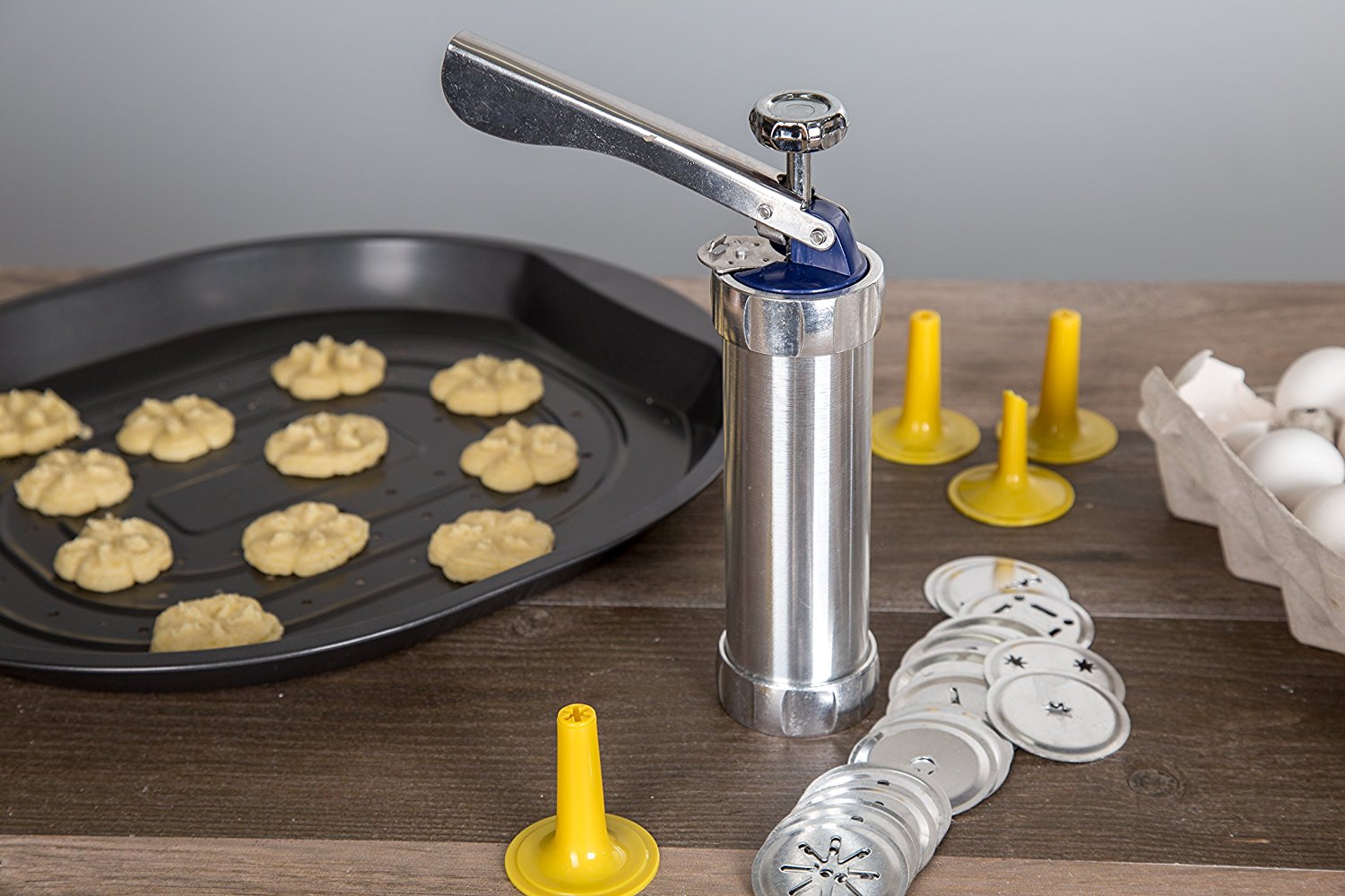 Deluxe Cookie Press with Icing Gun N3 free image download