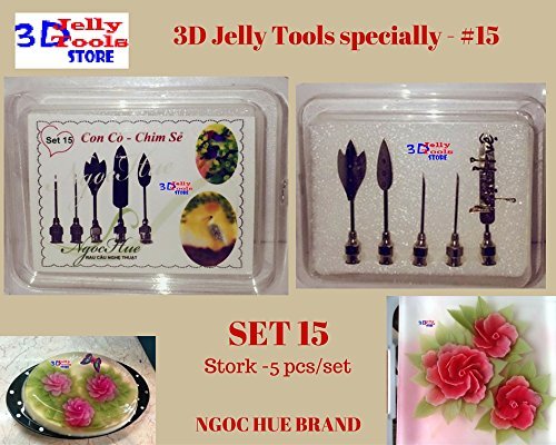 3D Jelly Cake Tools specially -Type 15 - Stork - 5 pcs/set free image ...