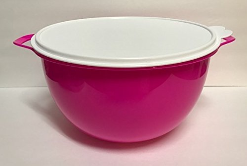 Tupperware Thatsa Mega Bowl, 42 Cups, Neon Electric Pink free image ...