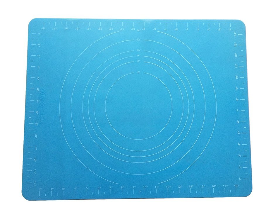 NEW JJMG Non-Stick Rolling Silicone Rubber Baking Mat for Cookies ...