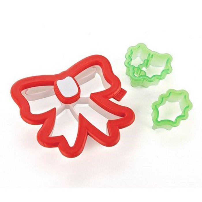 Sweet Creations Holiday Wreath Cookie Cutter 3-piece Set N2 free image ...