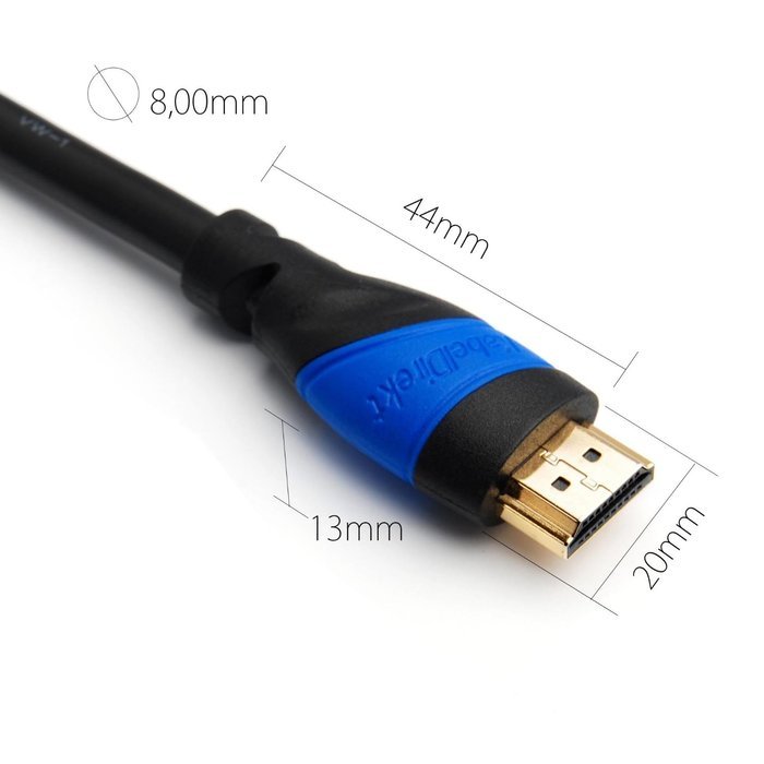 KabelDirekt (20 feet) HDMI Cable (1080p 4K 3D High Speed with Ethernet ...