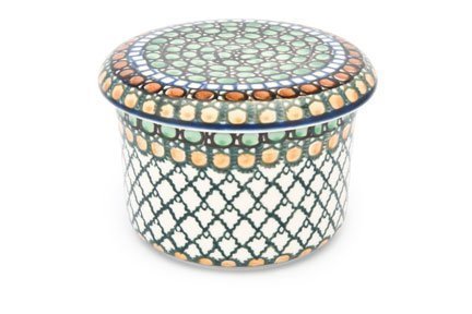 Polish Pottery Tranquility French Butter Dish free image download