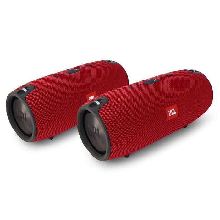 JBL Xtreme Portable Wireless Bluetooth Speakers - Pair (Red) free image ...