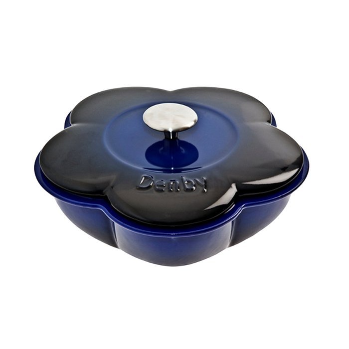 Denby Cook & Dine Casserole, Imperial Blue Flower free image download
