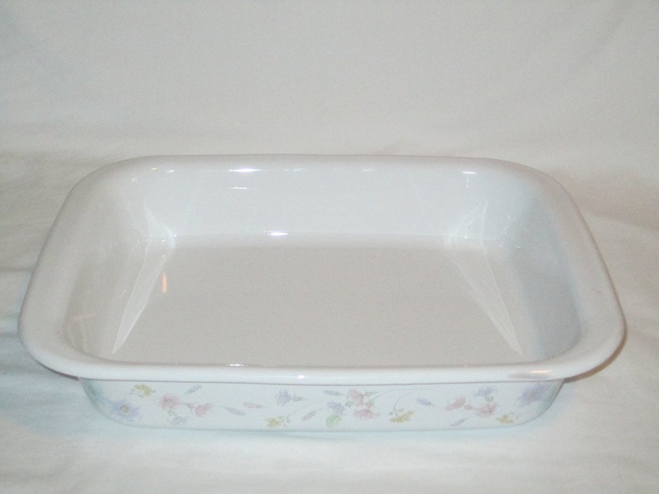 Vintage Corning Ware Pastel Bouquet Roaster Lasagna Pan A-21 free image ...