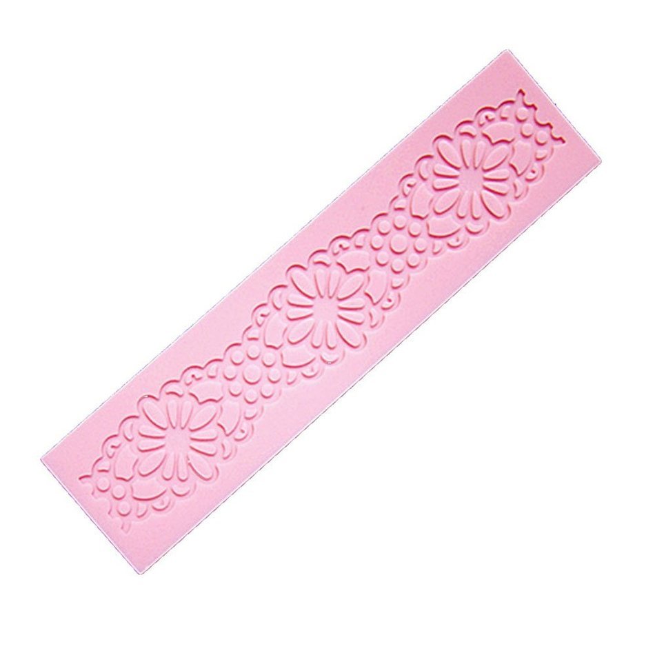 Longzand Molds HY1-162 DIY Cake Decorating Mold with Silicone Lace Mold ...