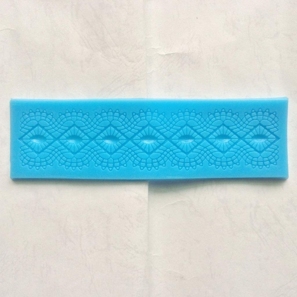 Allforhome Sugarcraft Cake Decoration tool Baroc Embossing Lace Diamond ...