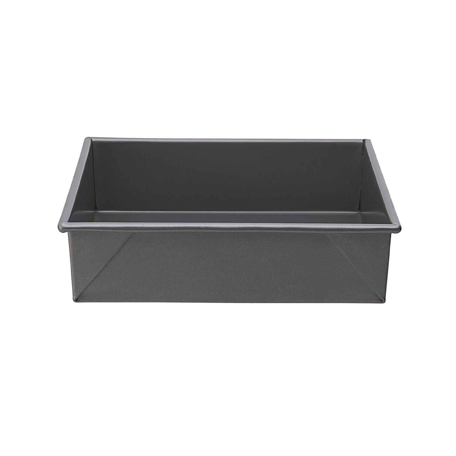 Baker's Professional Aluminized Steel Loaf Pan, 8-Inch, Gray free image ...