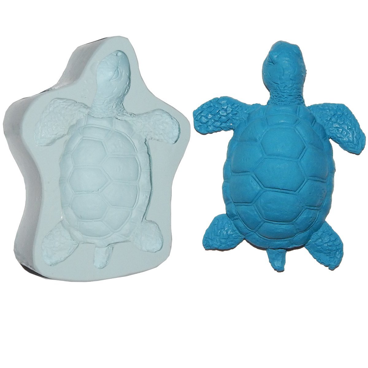 Silicone Molds Turtle Cake Decorating Fondant Gompaste Supply M4869 By ...