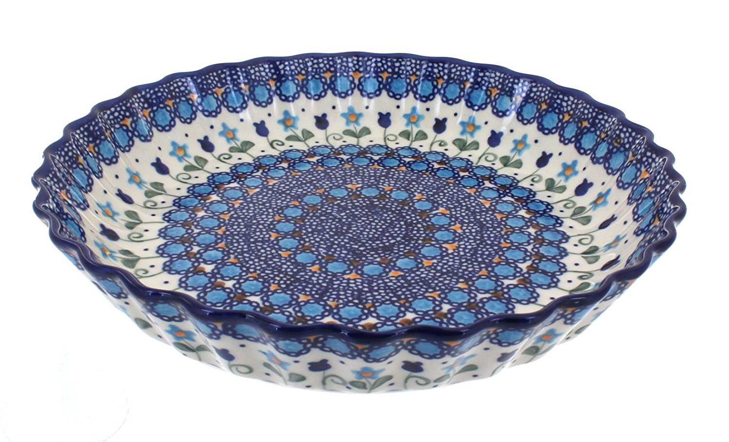 Polish Pottery Savannah Pie Plate free image download