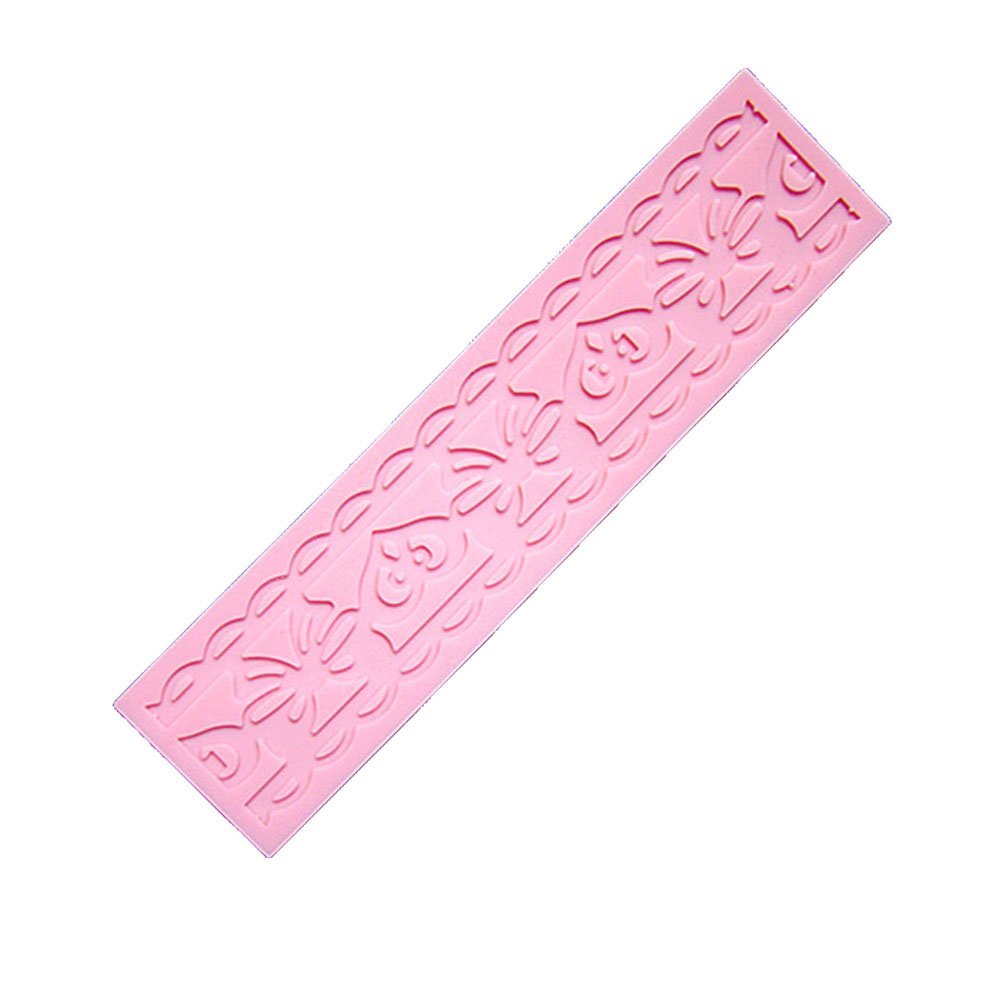 Longzand Molds HY1-163 DIY Cake Decorating Mold with Silicone Lace Mold ...