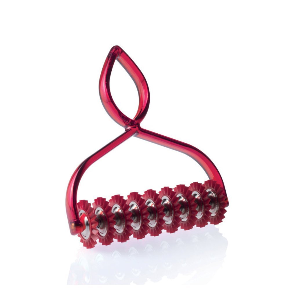 Atlas Made in Italy Pasta Cutter Bike, 9 Interchangeable Wheels, Red ...