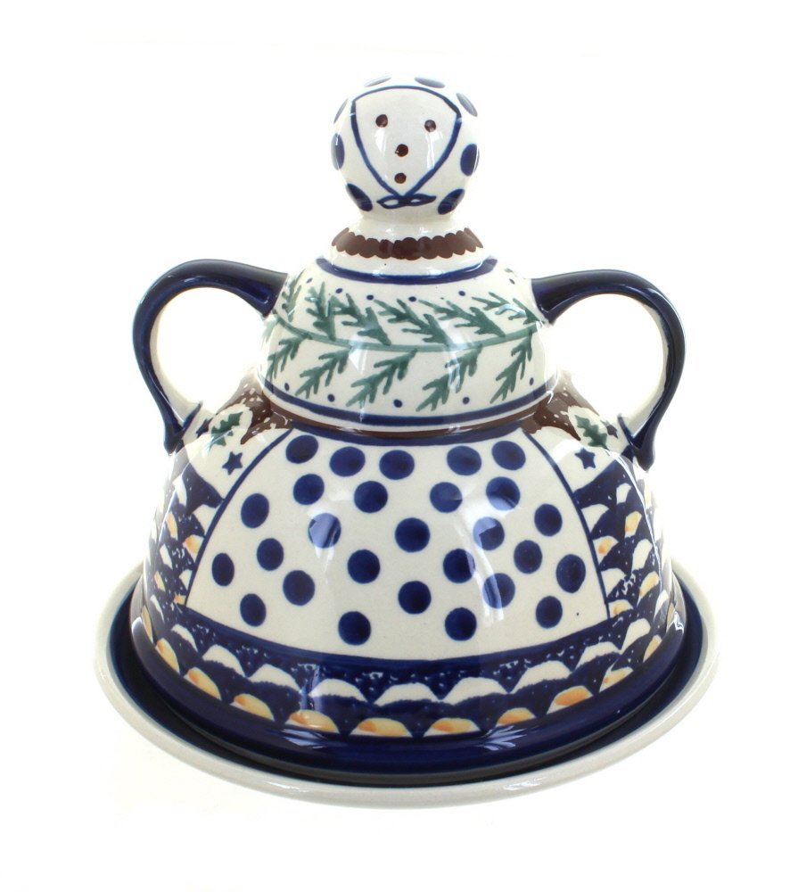 Polish Pottery Evergreen Cheese Lady free image download