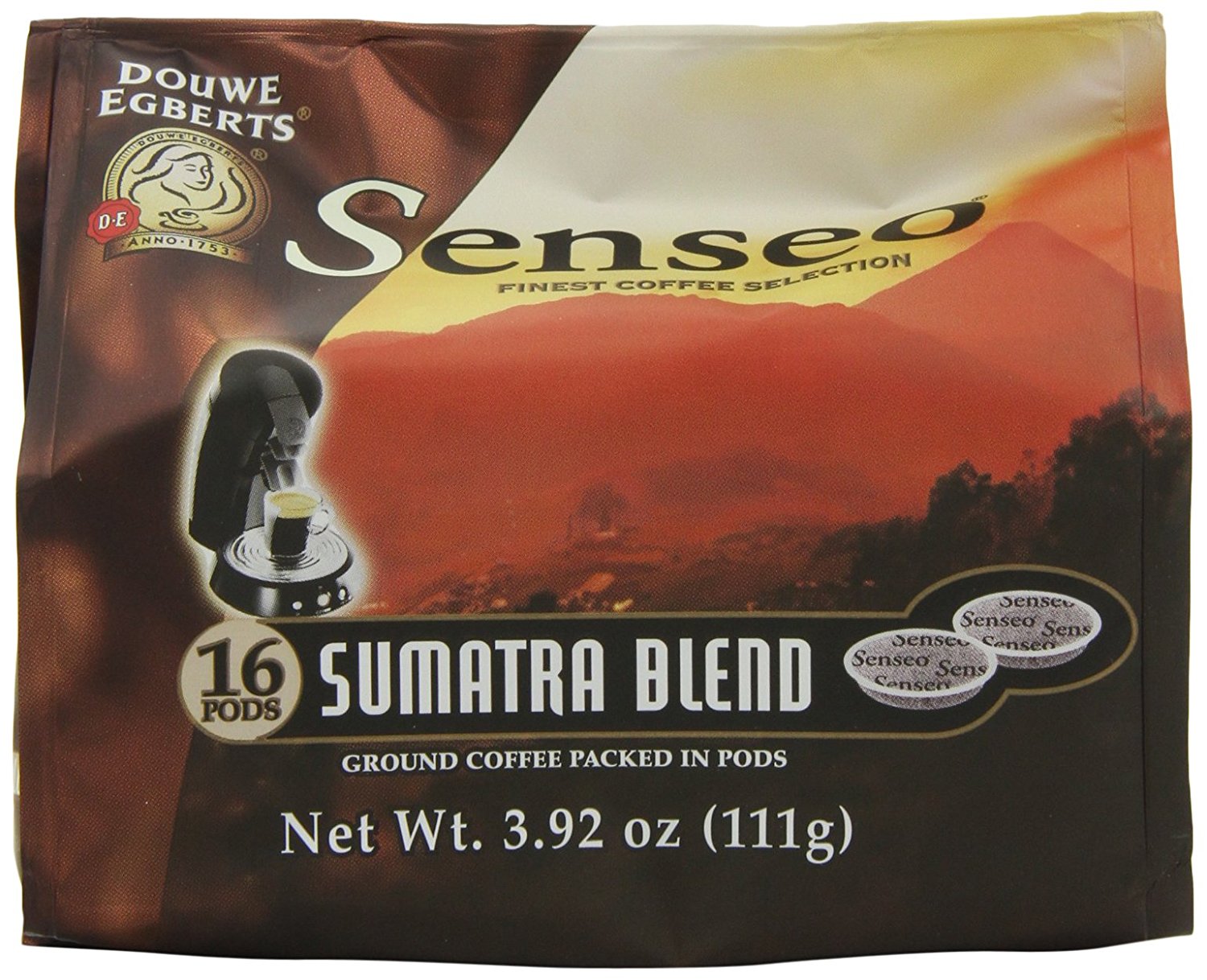 Senseo Coffee Pods, Kona Blend, 16 Count (Pack of 4) N31 free image ...