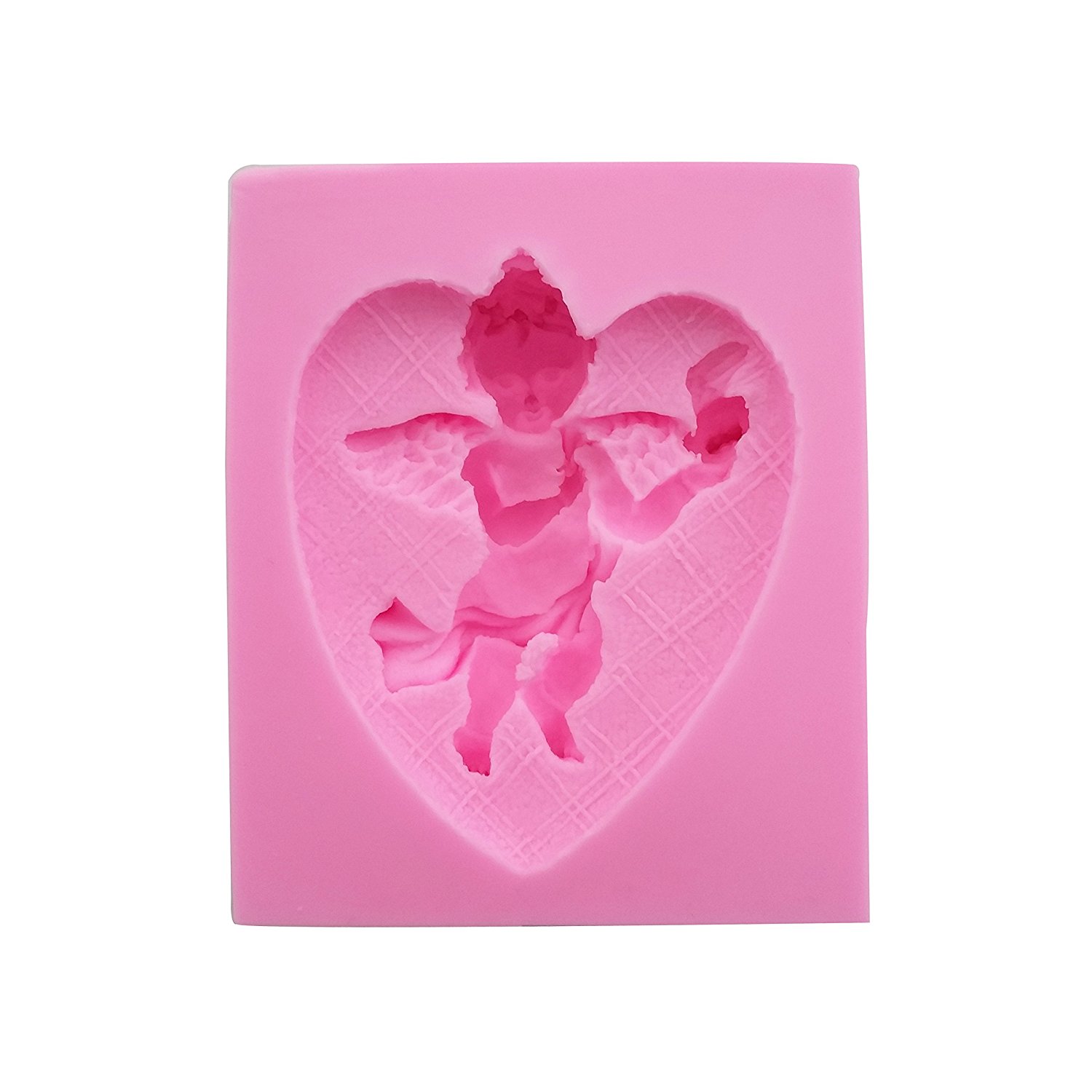 Wocuz WZ1269 Silicone Mold 3D Angel Shape Fondant Chocolate Mold for ...