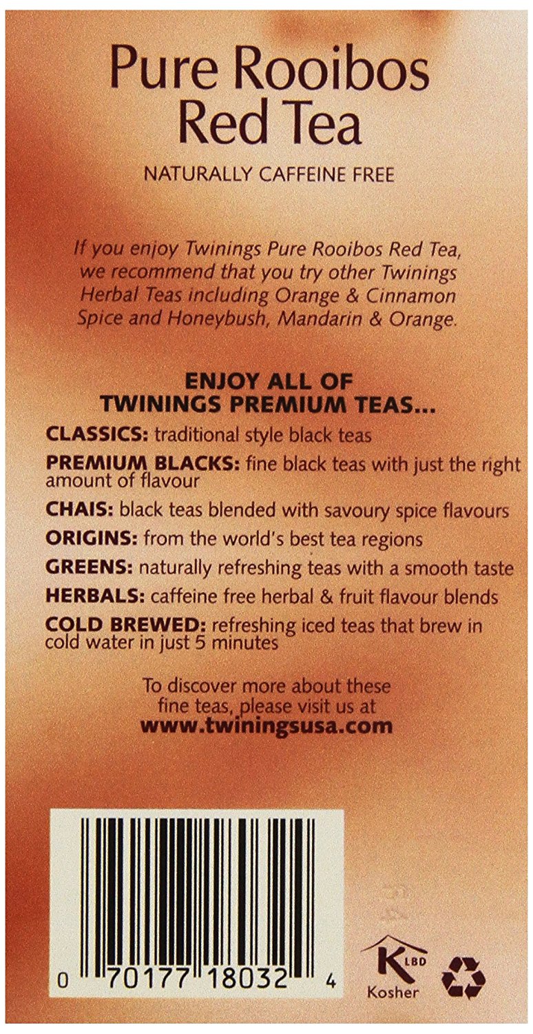 Twinings Tea Red African Rooibos Tea, 20 ct N6 free image download