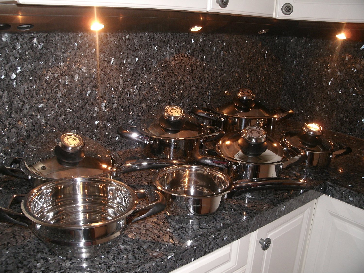 SWISS Casseroles Cookware set - Flatware set - RETAIL $4950 ...