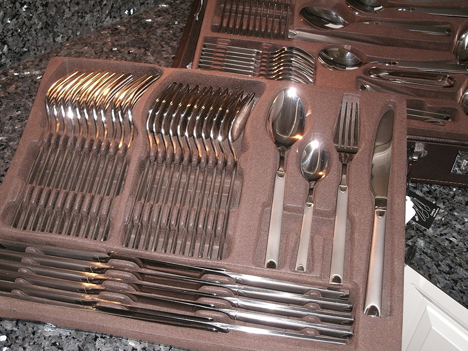 SWISS Casseroles Cookware set - Flatware set - RETAIL $4950 ...