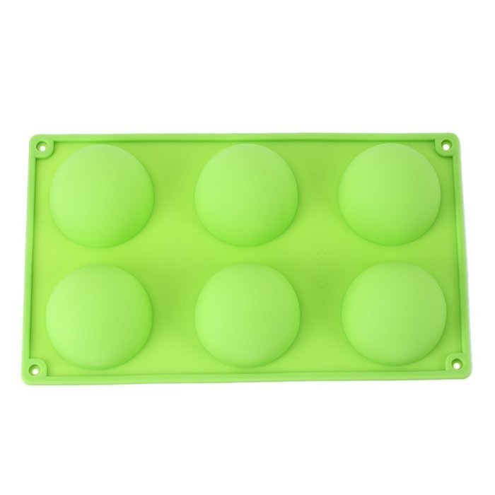 Silicone Half Ball Sphere Dessert Cake Mold Muffin Pastry Jelly Pudding ...