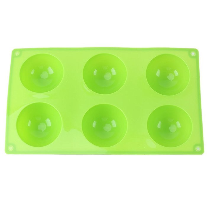 Silicone Half Ball Sphere Dessert Cake Mold Muffin Pastry Jelly Pudding ...