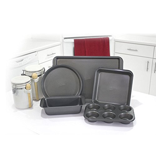 Black Carbon Steel Baking Essentials Set (5 Pieces) free image download