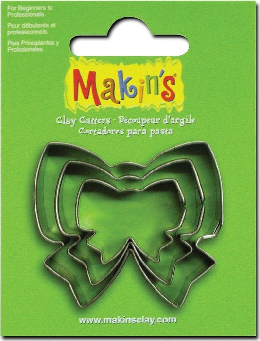 Makin's USA Clay Cutters, Ribbon, 3 Per Package free image download