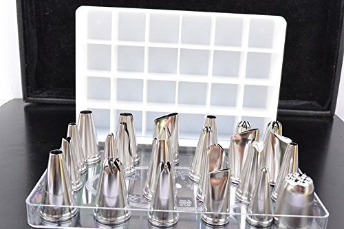 24pcs Icing Piping Nozzles Pastry Tips Cake Sugarcraft Decorating Tool ...