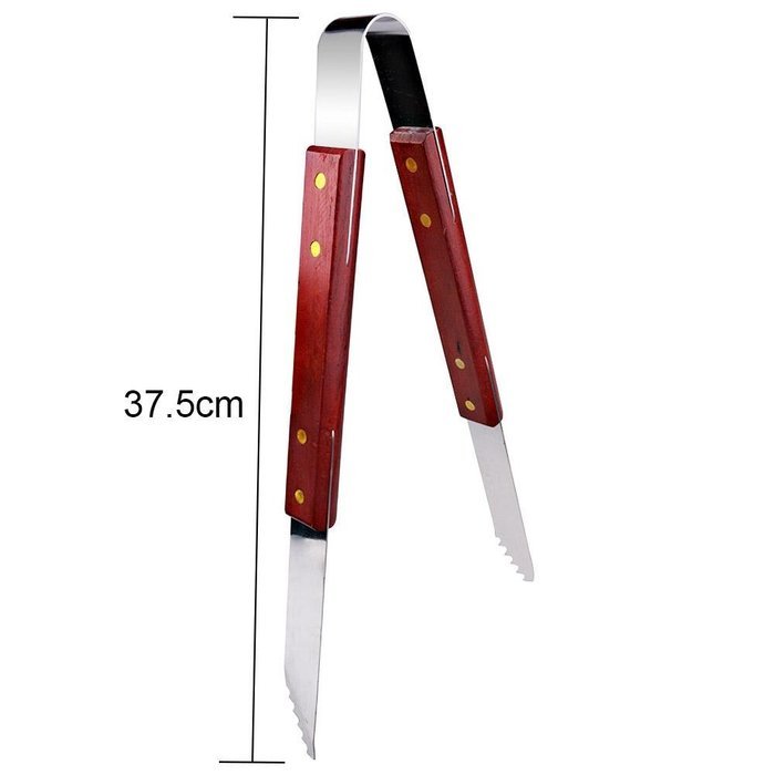 Candy 7PCS Stainless Steel BBQ Grill Tools Set Barbecue Accessories ...