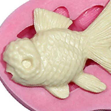 Party Supplies 3D Fish Silicone Fondant Mold Cake Decorating Mould ...