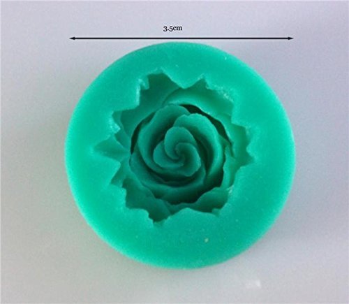 Rose Shape Chocolate 3d Silicone Mold Cake Tools Bakeware N2 free image ...