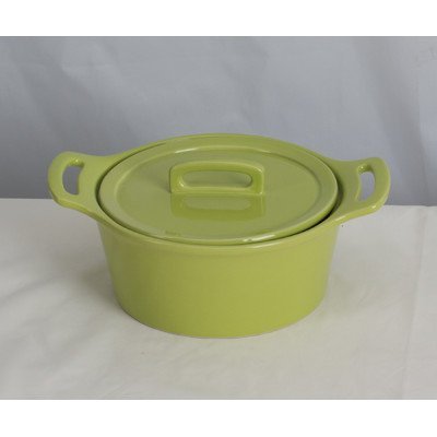 Round Casserole Color: Citron, Size: Large free image download