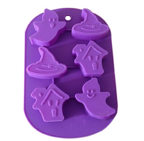 Wholeport Ghost Shape Silicone Baking Cake Mold Candle Mold free image ...