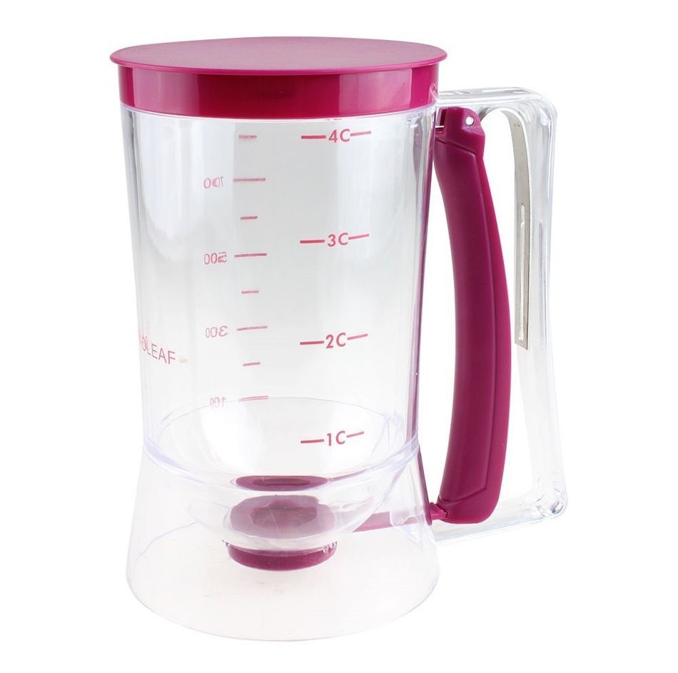 New Cupcake Pancake Batter Dispenser Muffin Waffles Helper Mix Pastry