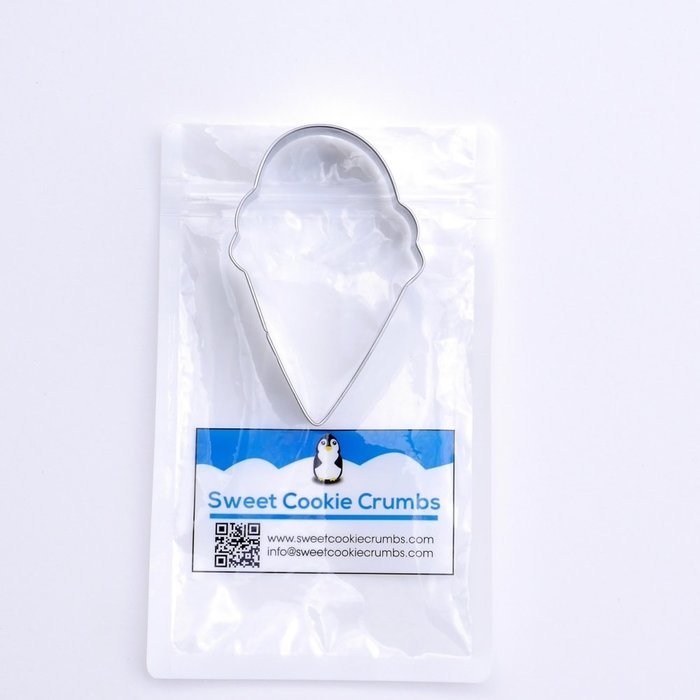 Ice Cream Cone Cookie Cutter- Stainless Steel N3 free image download