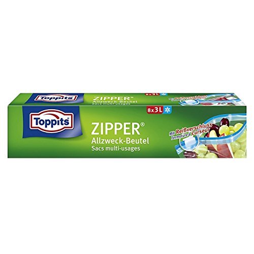 Toppits 2049649 Zipper Bag Multi-Use 3/8-Piece free image download