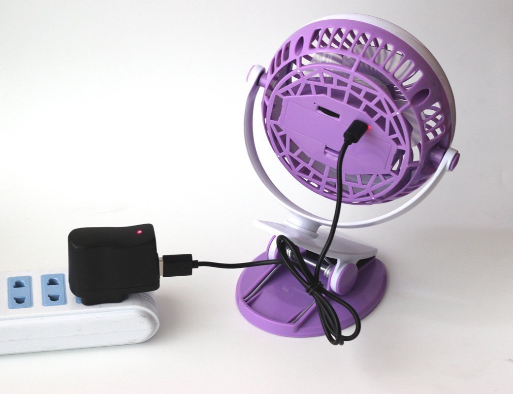 Aipai Battery Operated Clip Fan Small Portable Fan Powered By