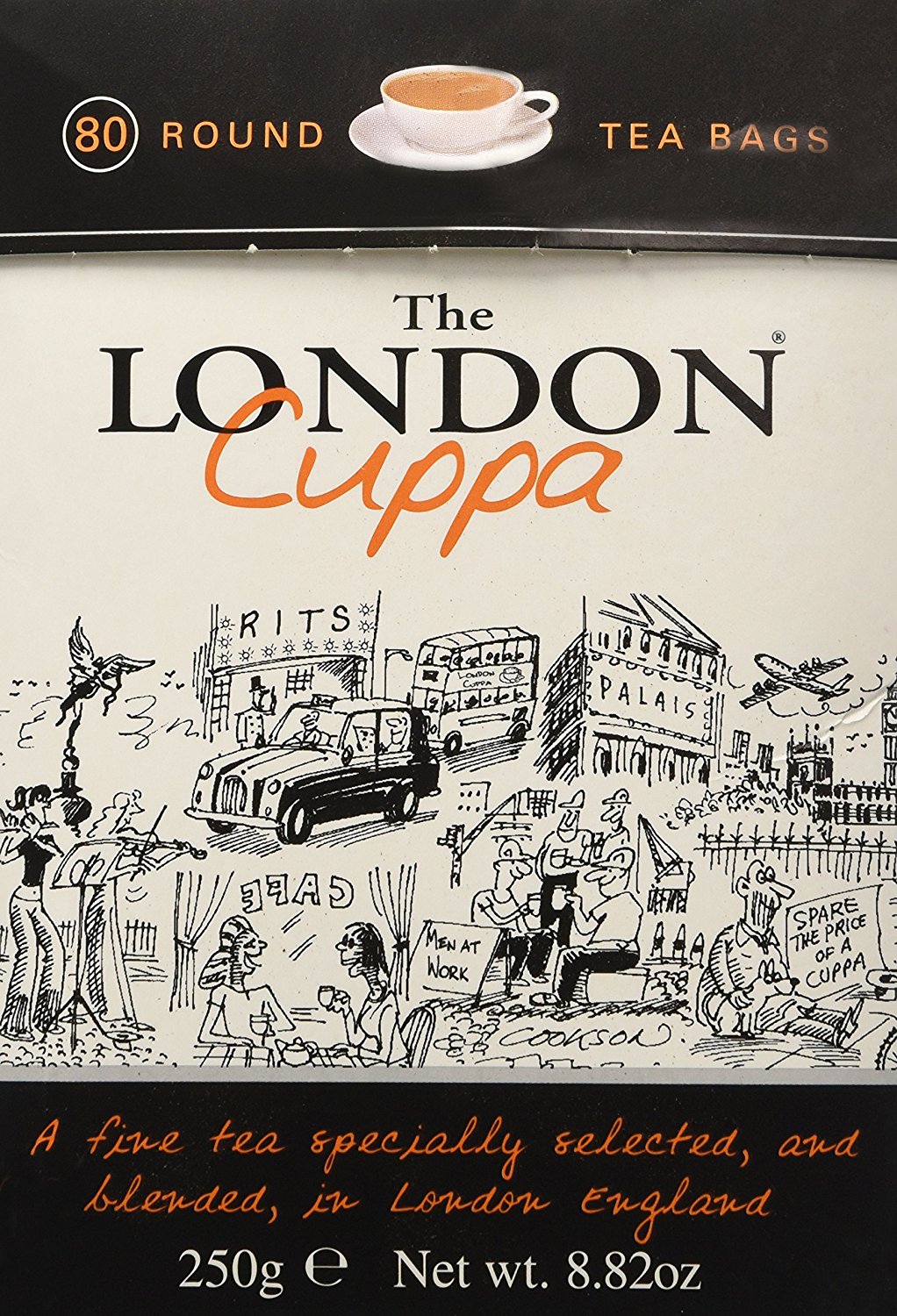 London Cuppa Tea Box - 80 Teabags free image download