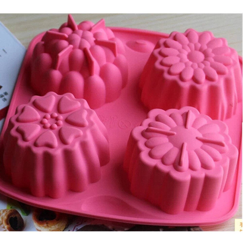EVTECH(TM) Silicone Gel Non Stick Cake Bread Mousse Ice Pudding Mold ...