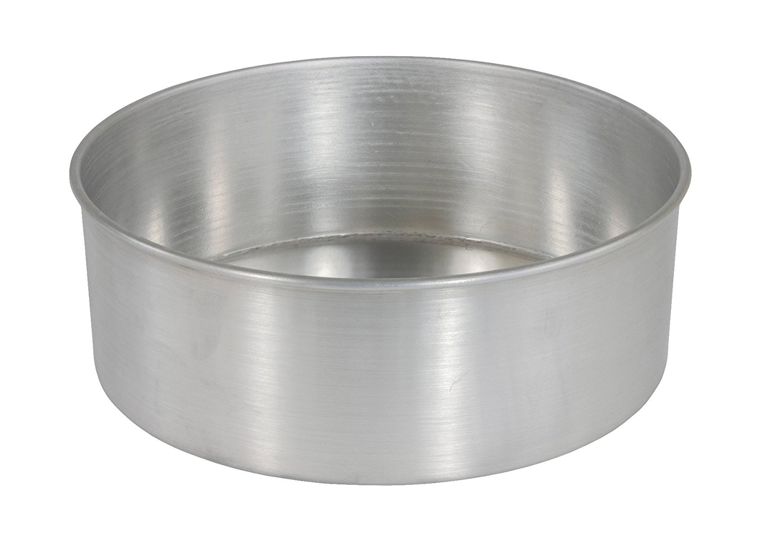 Crestware CP83 Round Aluminum Cake Pan, 8 by 3", Silver free image download