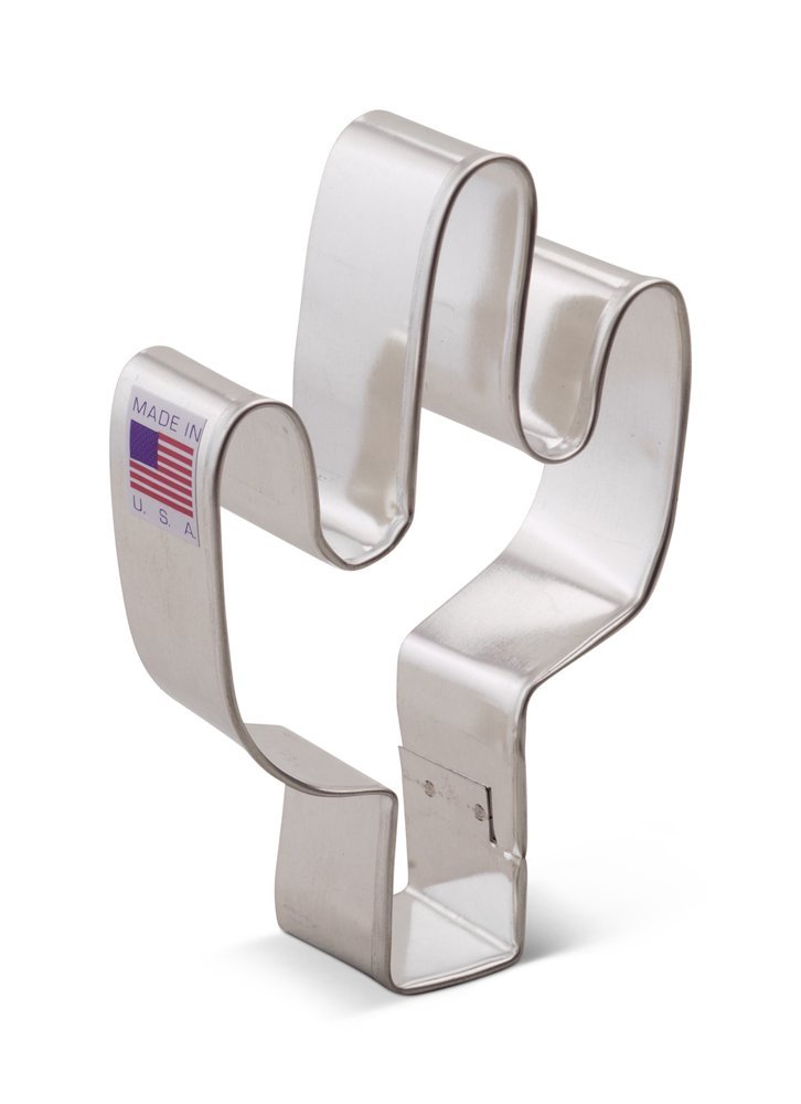 Ann Clark Cactus Cookie Cutter - 4 Inches - Tin Plated Steel free image ...