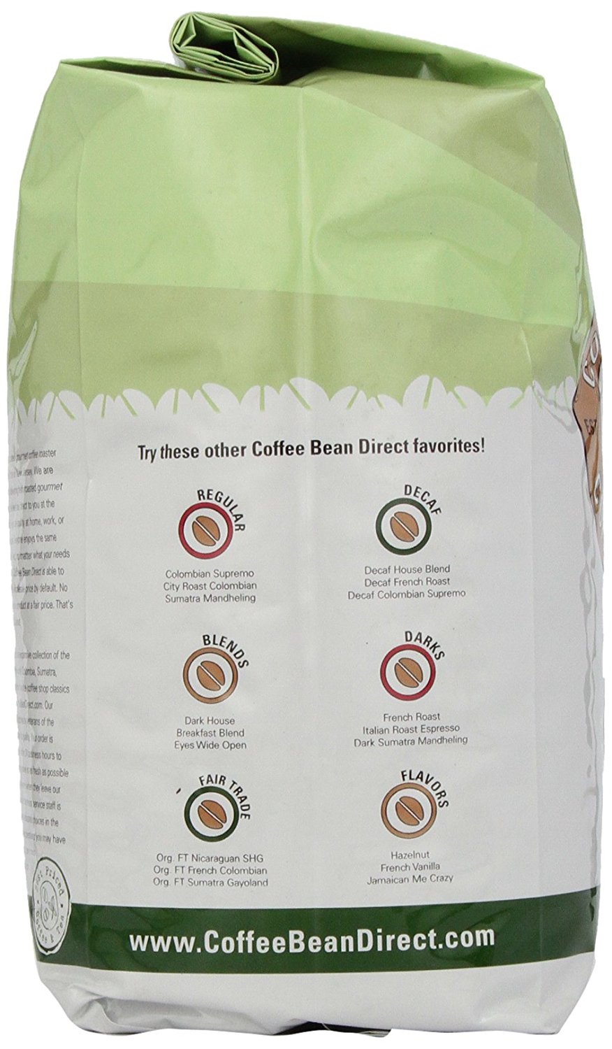 Coffee Bean Direct Poor Man's Blend, Whole Bean Coffee, 5-Pound Bag N8 ...