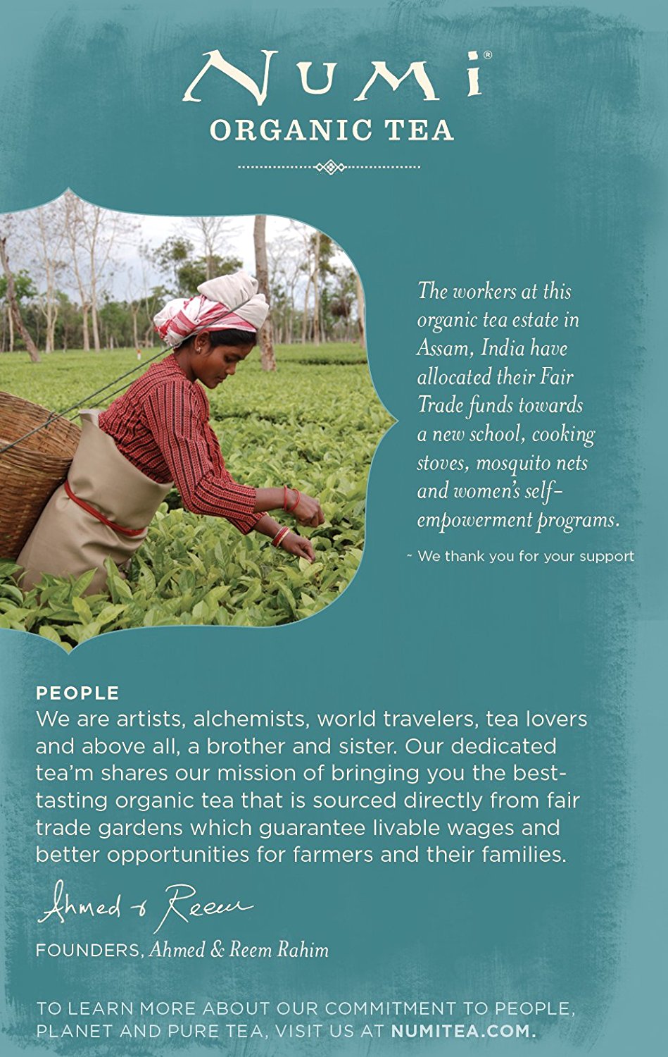 Numi Organic Tea Variety Pack - Numi's Collection, Assorted Full Leaf ...