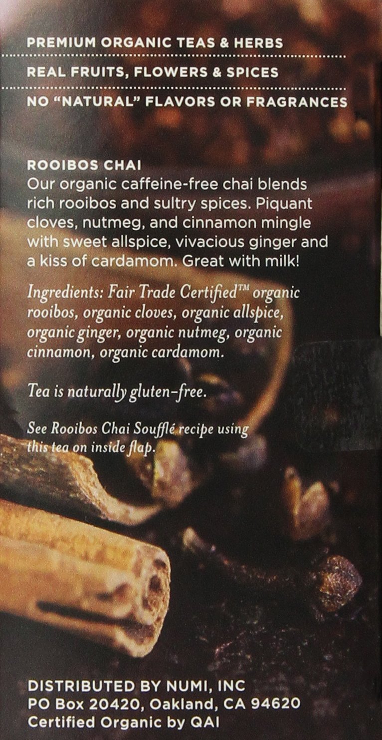 Numi Organic Tea Variety Pack - Numi's Collection, Assorted Full Leaf ...