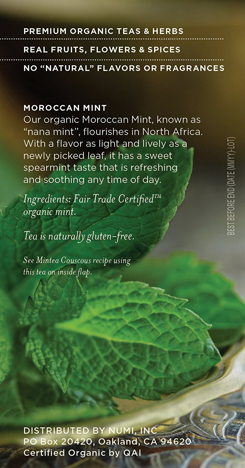 Numi Organic Tea Variety Pack - Numi's Collection, Assorted Full Leaf ...